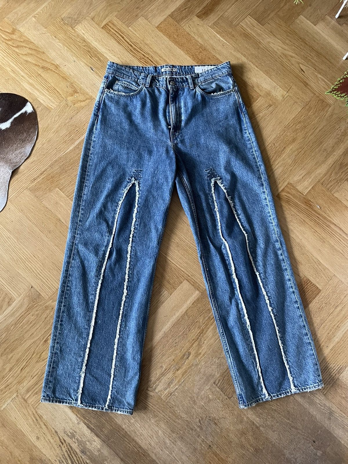 Our Legacy Our legacy slash denim | Grailed