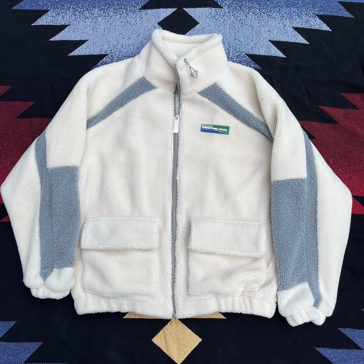 Harsh and Cruel × Japanese Brand × Streetwear Technical Sherpa Fleece ...