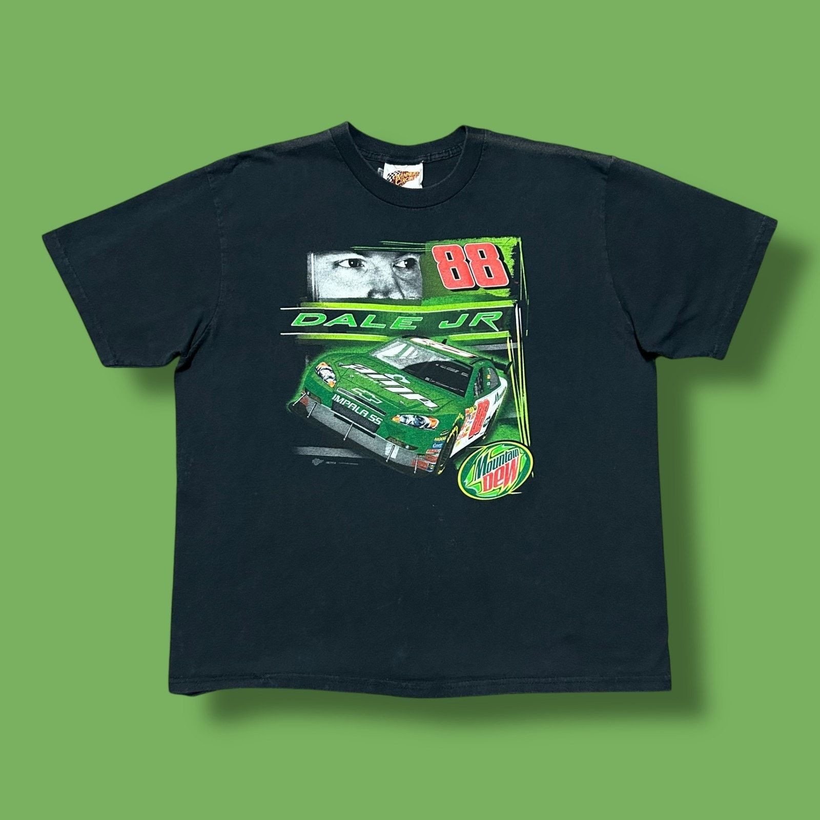 NASCAR × Vintage × Winners Circle Vintage Dale Jr Shirt Mountain Dew ...