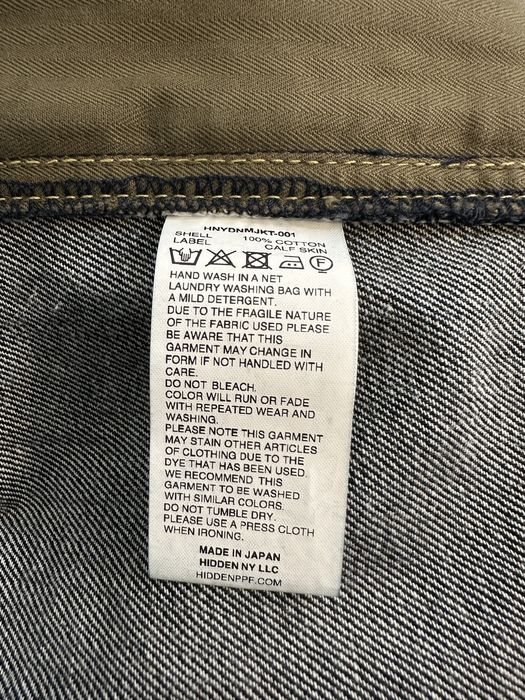 HIDDEN Hidden NY Denim Jacket Selvedge Indigo | Grailed