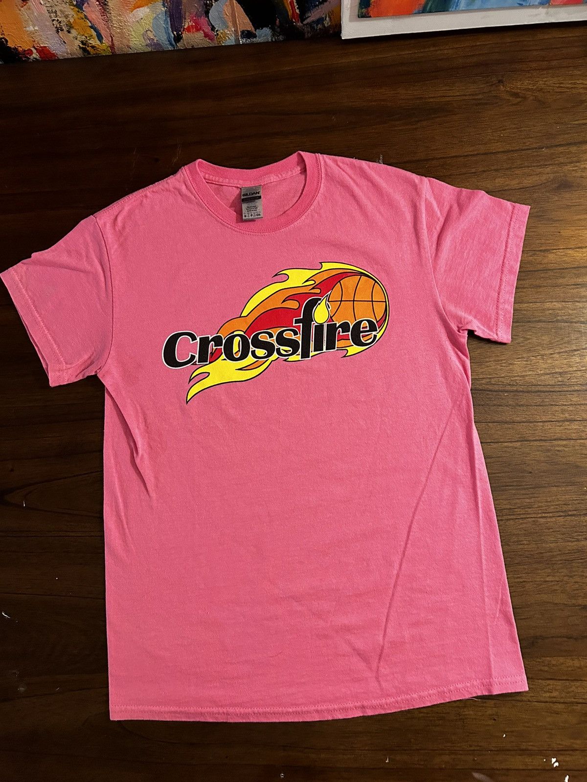 Band Tees × Religion × Vintage Religious Crossfire Basketball Scripture ...