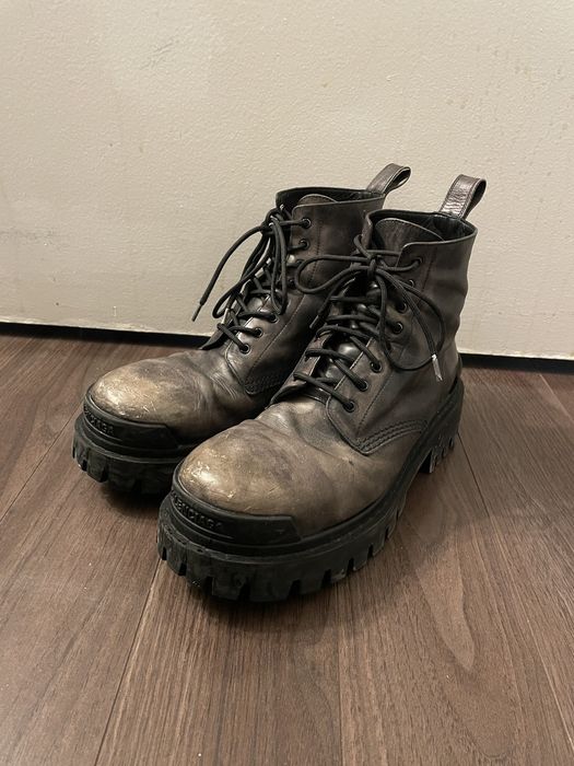 Balenciaga Balenciaga strike boots | Grailed