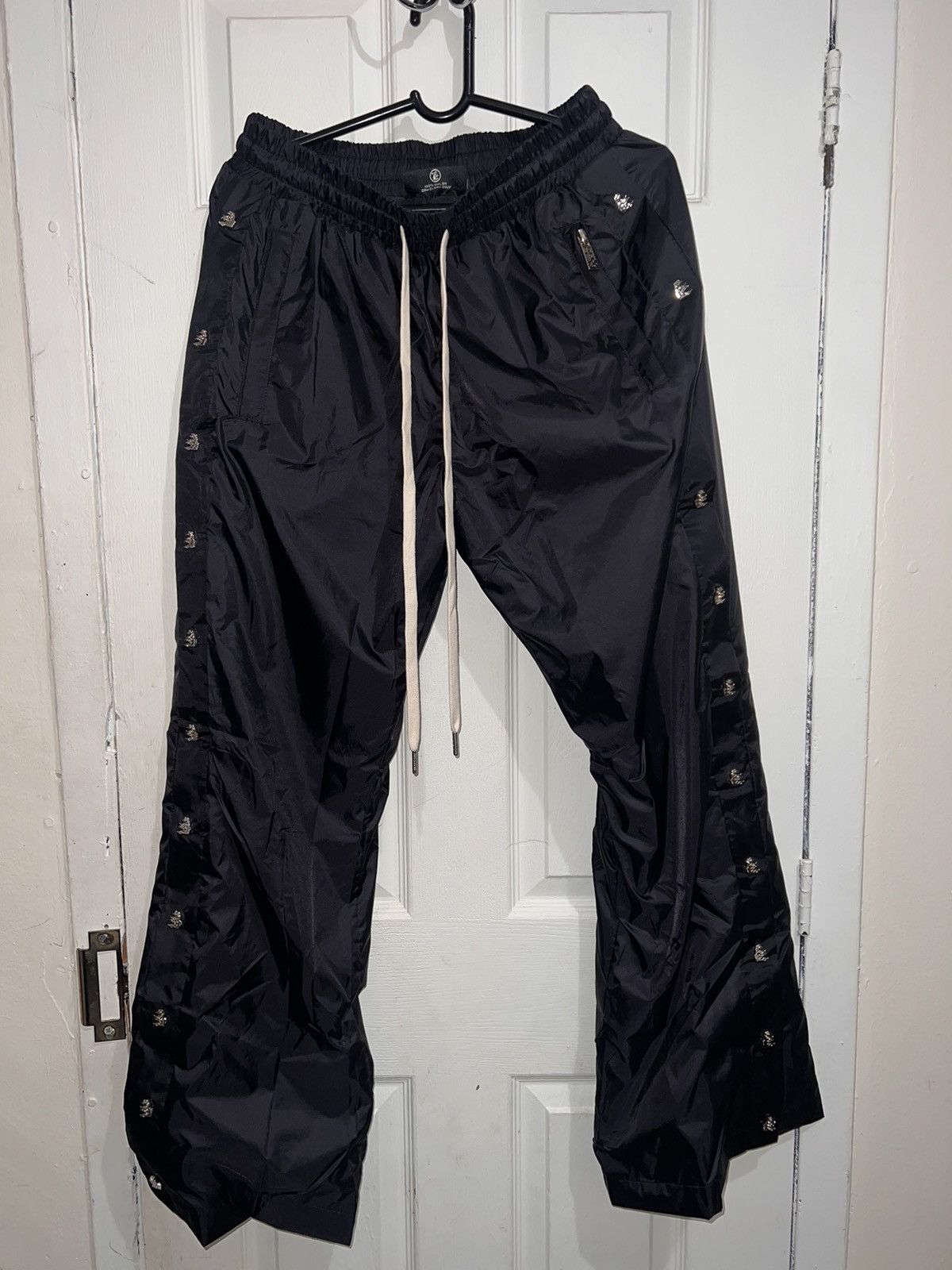 HELLSTAR Waxed Nylon Pants | Grailed