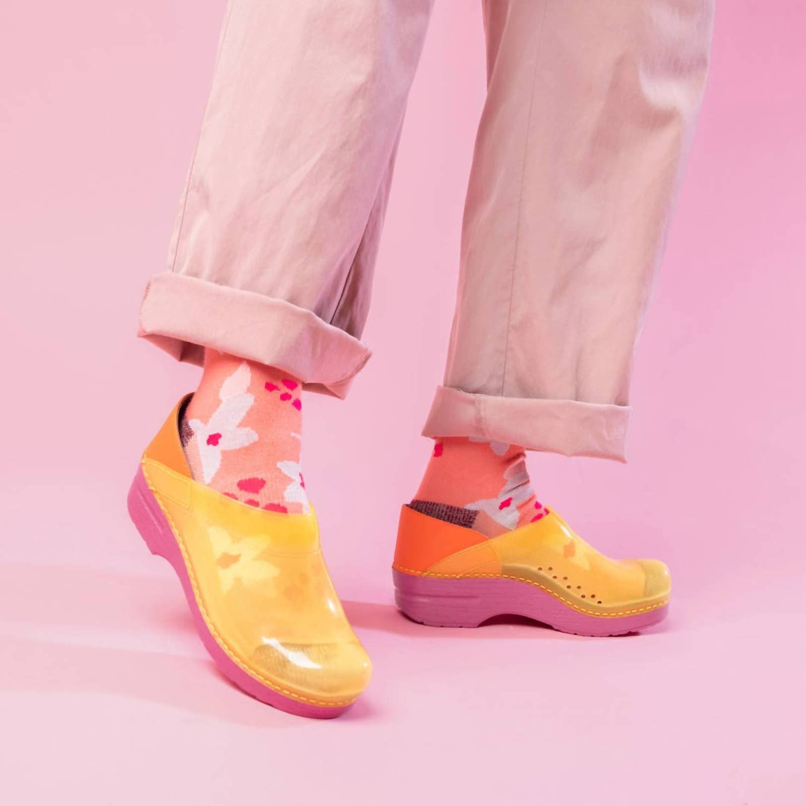 Dansko Women's Professional Clog In Yellow Translucent | Grailed