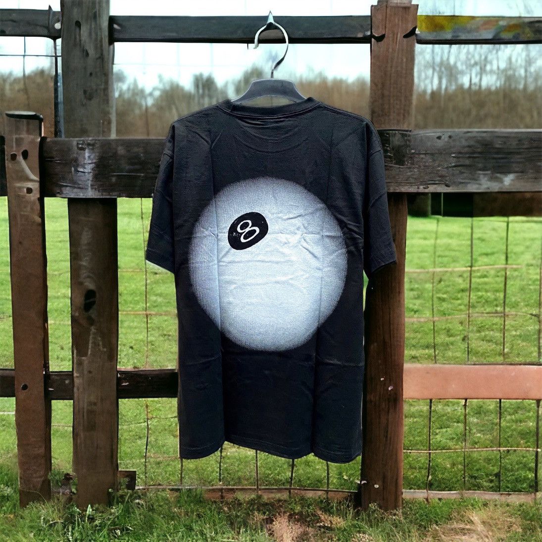 Streetwear × Stussy Faded 8 Ball Tee | Grailed