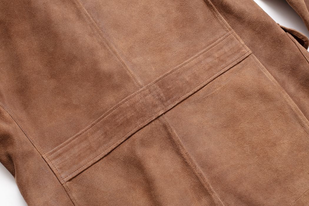 RRL Ralph Lauren Double RL (RRL) Suede Belt-Back Jacket | Grailed