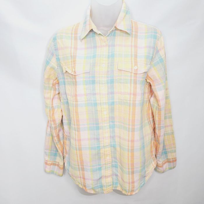 Lauren Ralph Lauren Lauren Ralph Lauren Linen Blend Multi Color Plaid ...