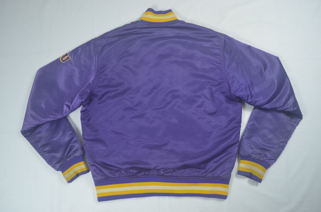 Vintage Wellworn 90s Western Illinois University Satin Jacket | Grailed