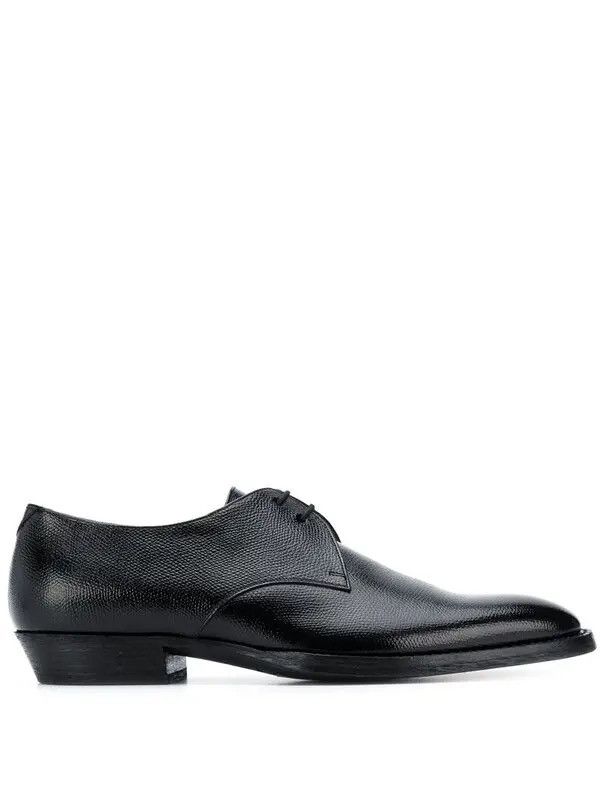 Hedi Slimane × Saint Laurent Paris SLP Jonas 25 Lace-Up Derby Shoes in ...