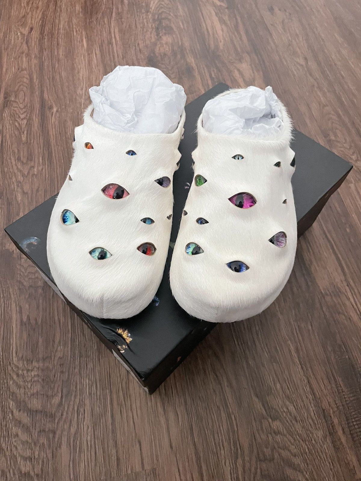 Supreme Esenes Worldwide Eyeball Mules | Grailed