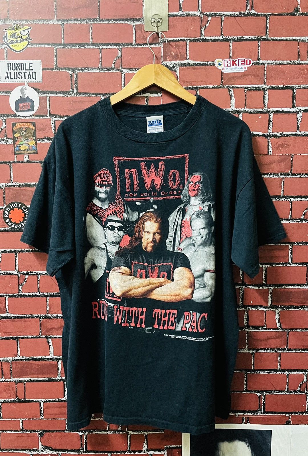 Vintage × Wcw/Nwo × Wwe Nwo/wcw RUN WITH THE PAC 90s | Grailed