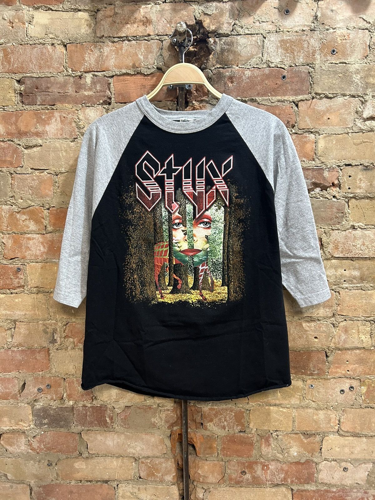 Band Tees × Vintage Styx The Grand Illusion North American Tour Tee ...