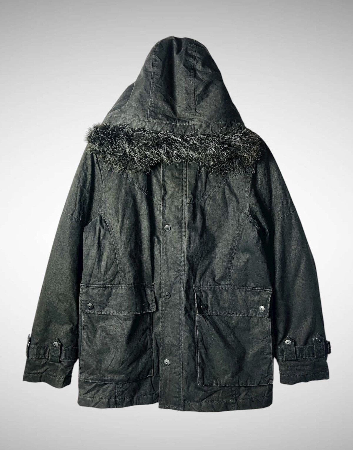 If Six Was Nine Create Barefoot Fur Hoodie (Removeable) Punk Gothic ...