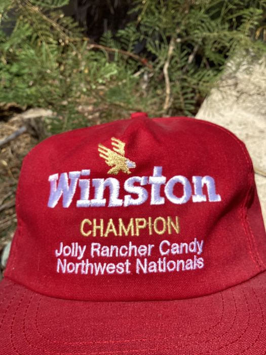 Vintage Vtg 90s Winston champion jolly rancher candy snapback hat | Grailed