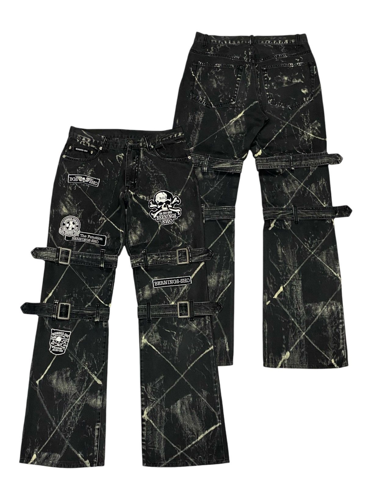 Hysteric Glamour × Japanese Brand × Seditionaries Japanese Brand “BERNINGS-SHO” Patchwork ...