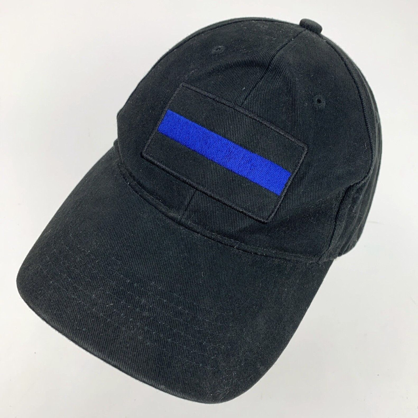 Vintage Blue Line Black Ball Cap Hat Adjustable Baseball | Grailed