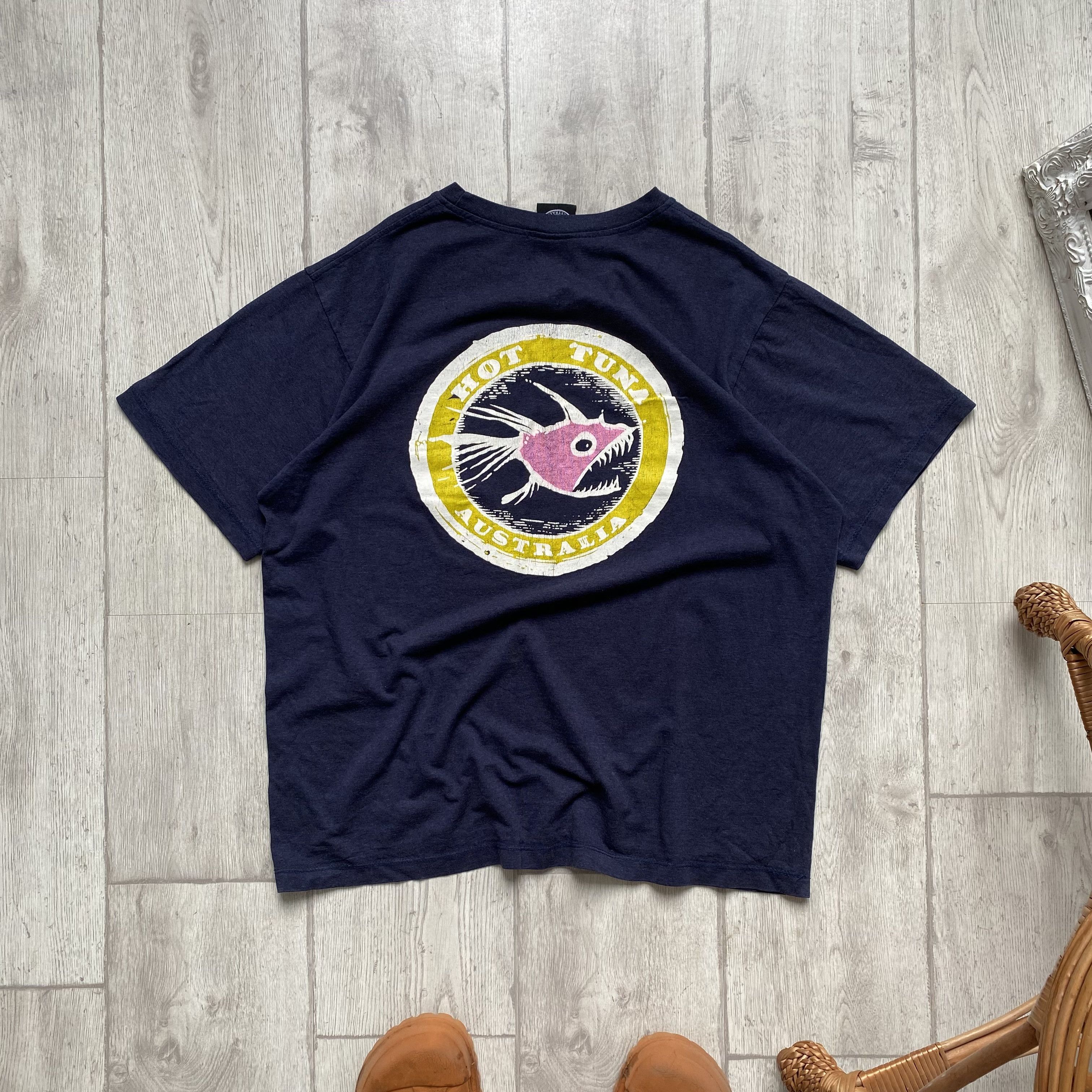 Hot Tuna × Surf Style × Vintage 🏄🏼‍♂️ Vintage 80-90s Surfing Hot Tuna heavy tee Australia | Grailed