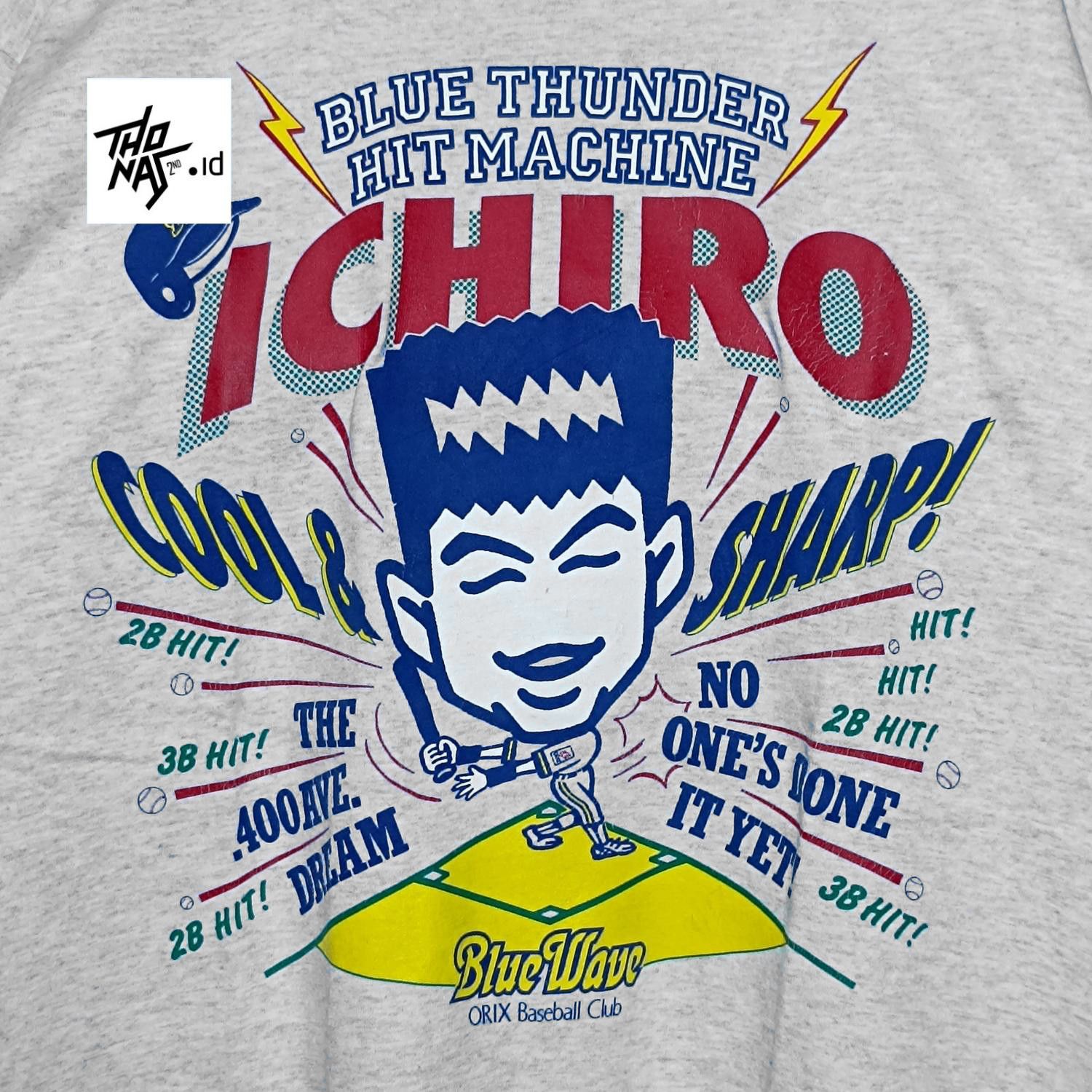 Vintage Vintage 90s Orix Blue Wave Ichiro Suzuki | Grailed