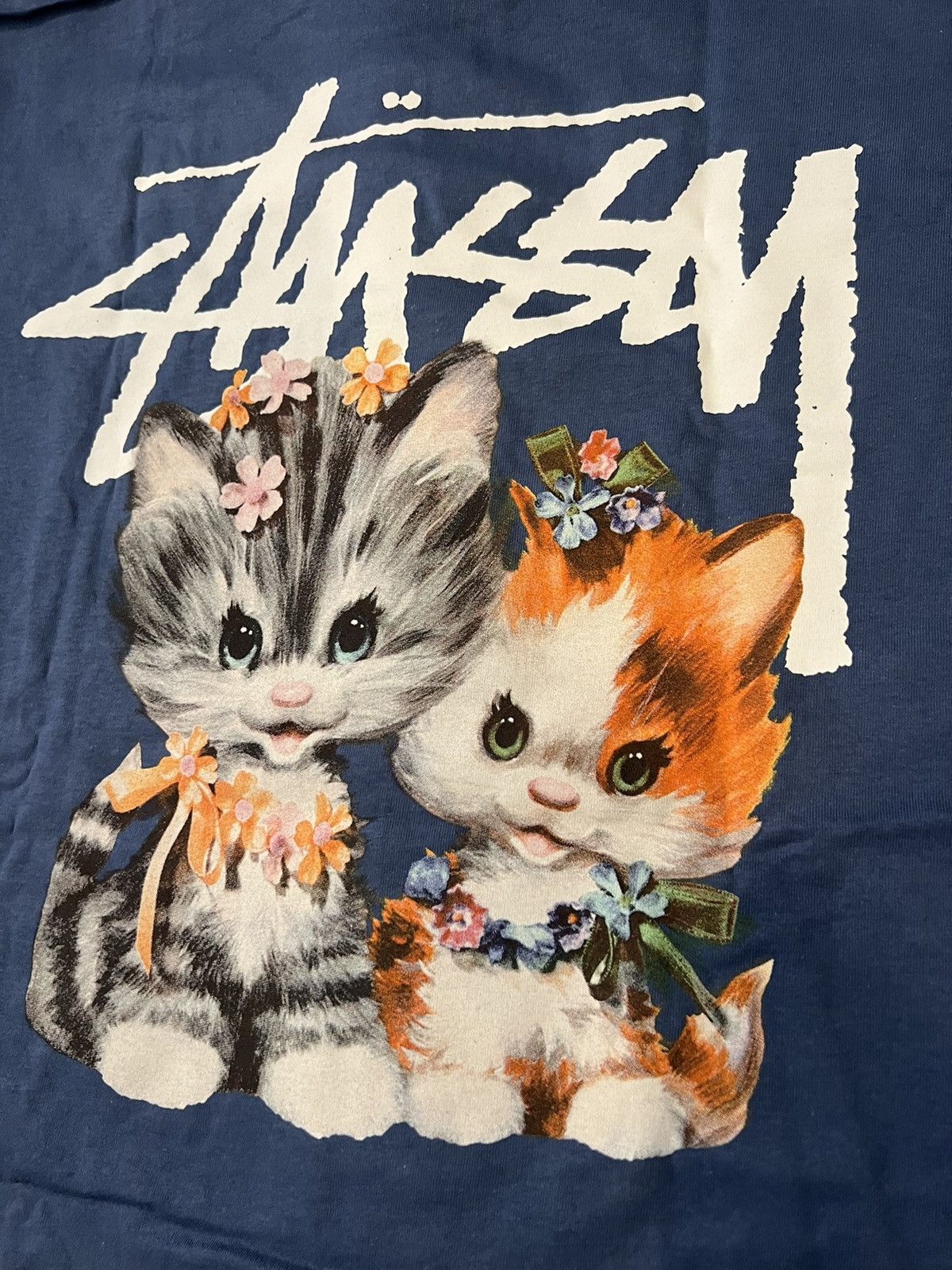 Stussy Stussy Kittens Tee White | Grailed
