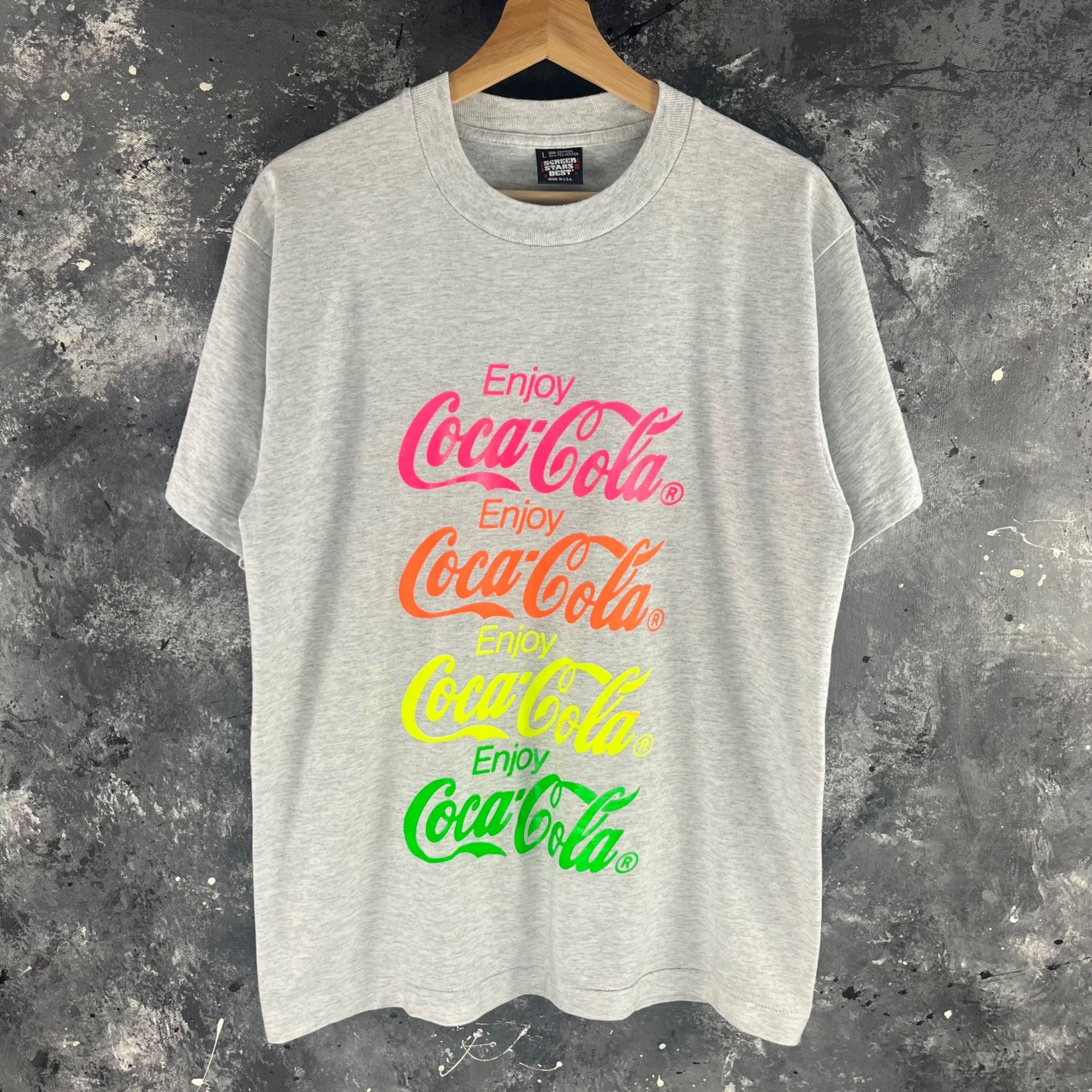 Coca Cola × Vintage Vintage 90’s Enjoy Coca Cola shirt | Grailed