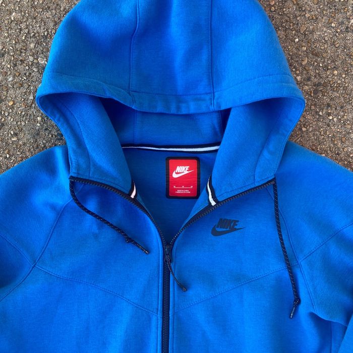 Nike Nike Tech Fleece Hoodie Blue | Grailed