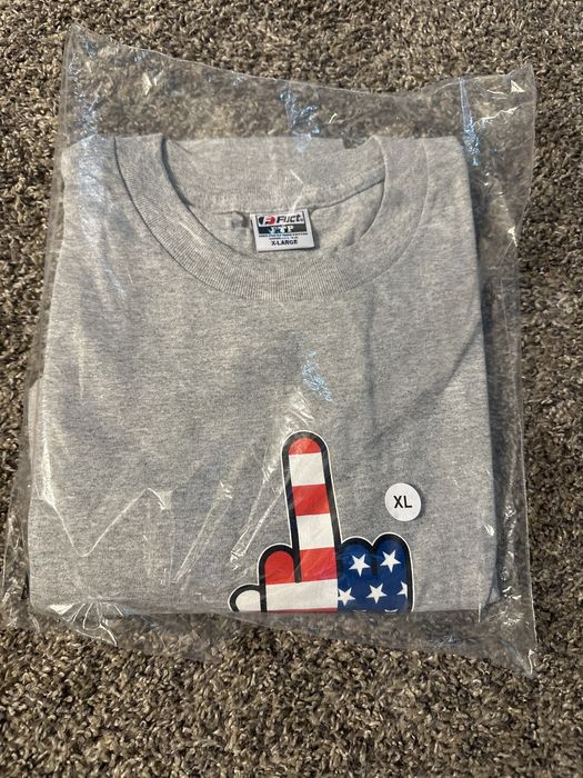 Fuct FTP X Fuct middle finger tee | Grailed Fuct FTP X Fuct middle finger tee | Grailed