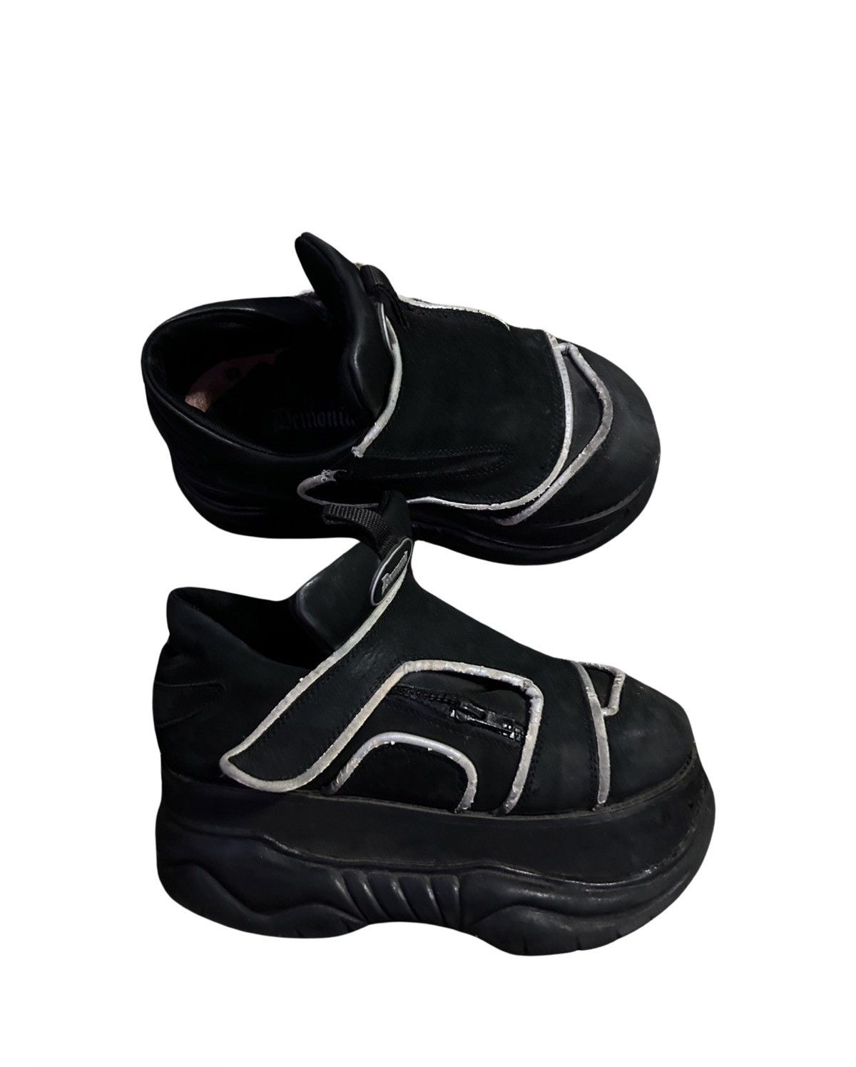 Demonia Cult × SWEAR London Demonia Neptune 32 Platform Sneakers | Grailed