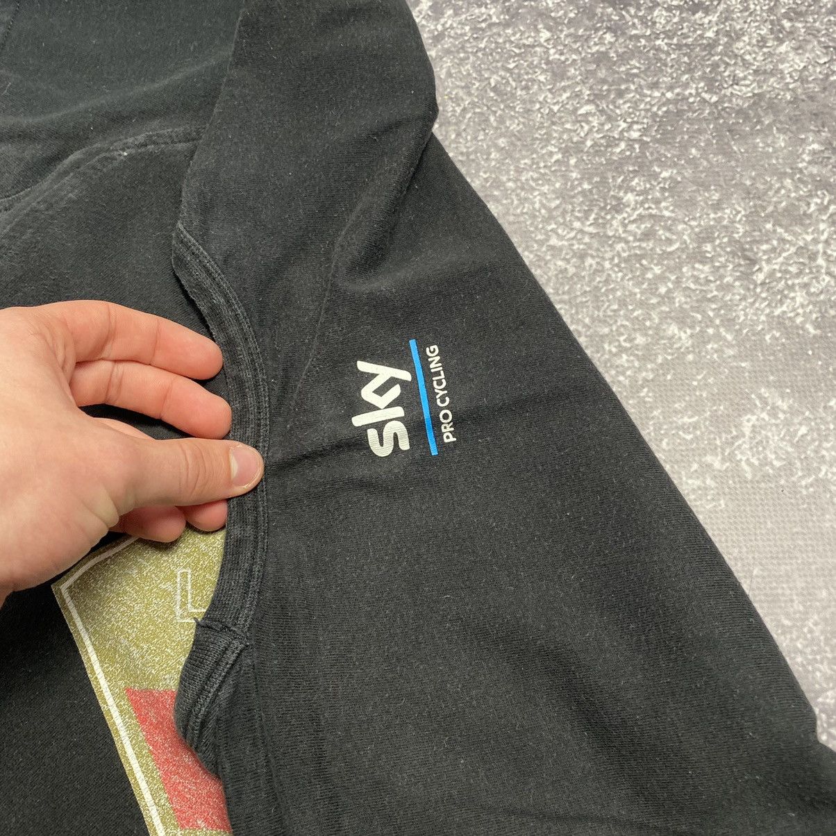 Rapha Vintage Rapha x Sky Cycles Big Logo Faded tee | Grailed