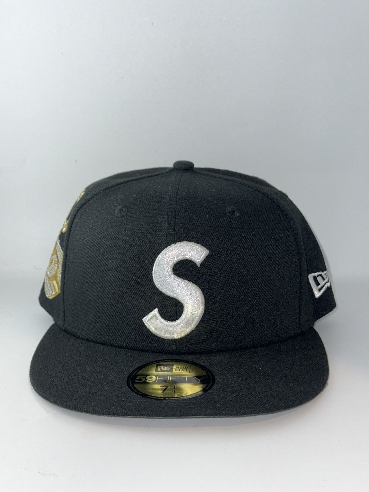 Supreme Jesus Piece S Logo New Era Black 71/4 | Grailed