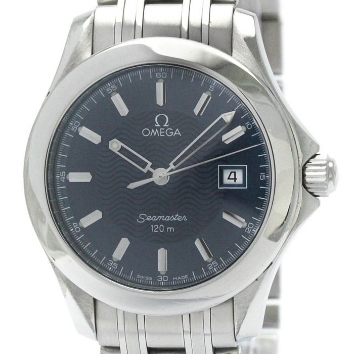Omega Polished OMEGA Seamaster 120M Steel Quartz Mens Watch 2511.81 ...