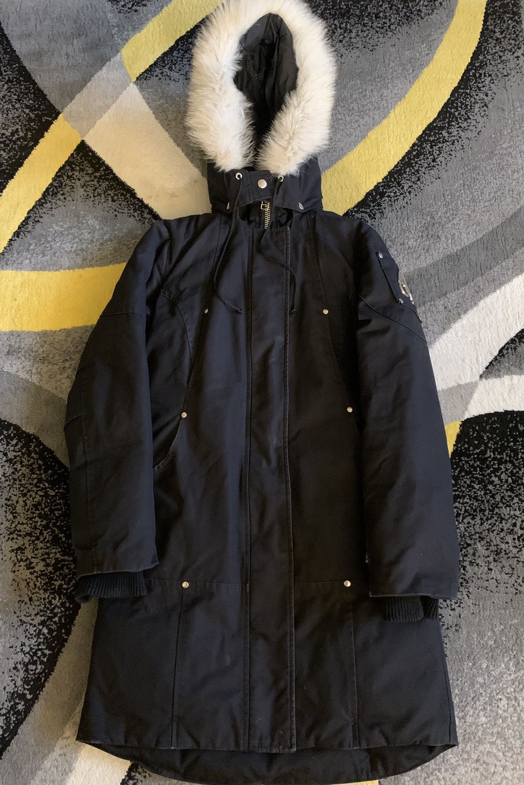 Moose Knuckles Parka Long Down Fur Coat | Grailed