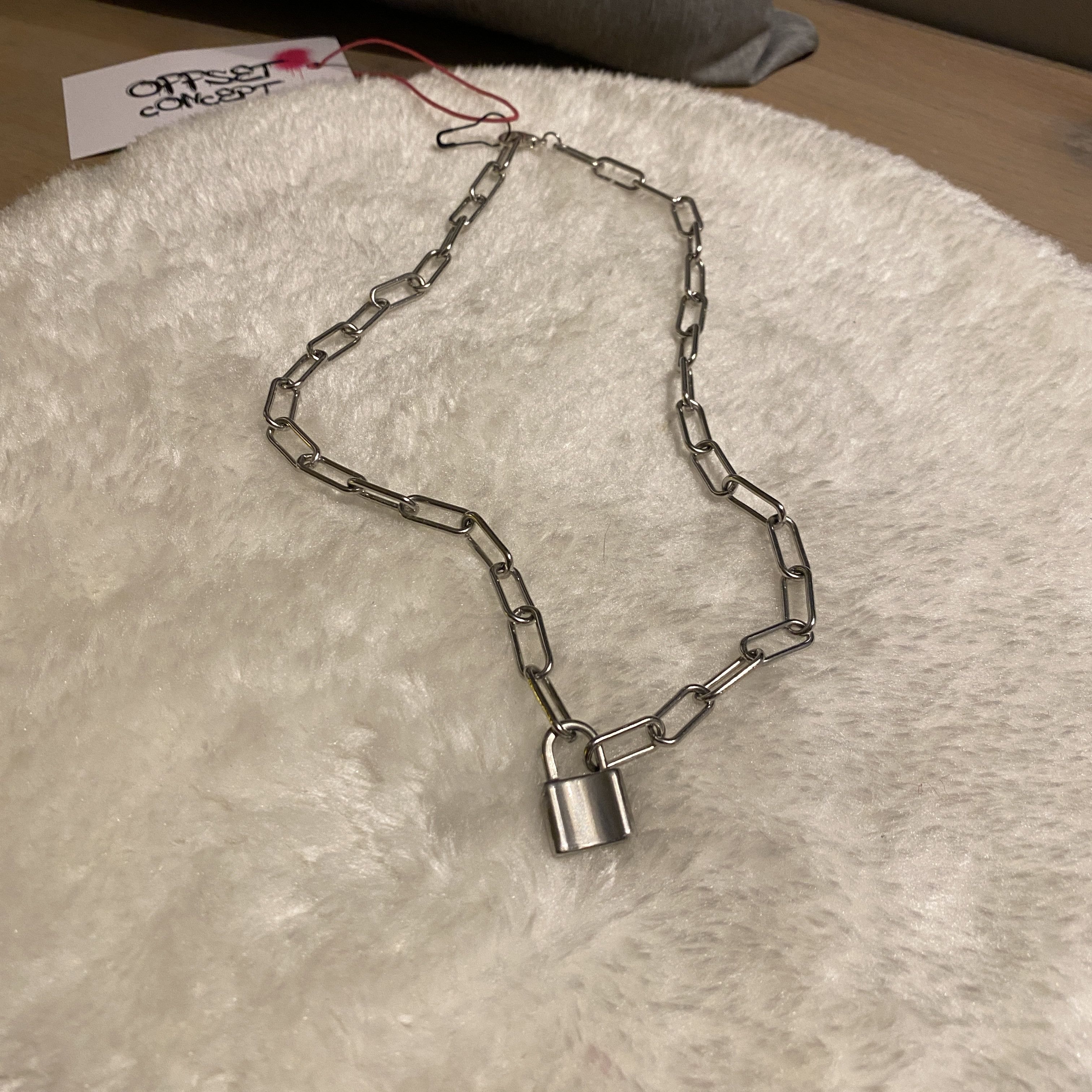Avant Garde × Vintage Locker stainless steel chain necklace | Grailed