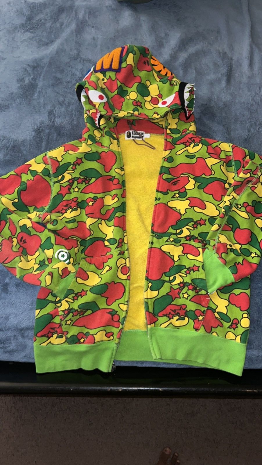 Bape Sta Camo Shark Full Zip Hoodie | Grailed