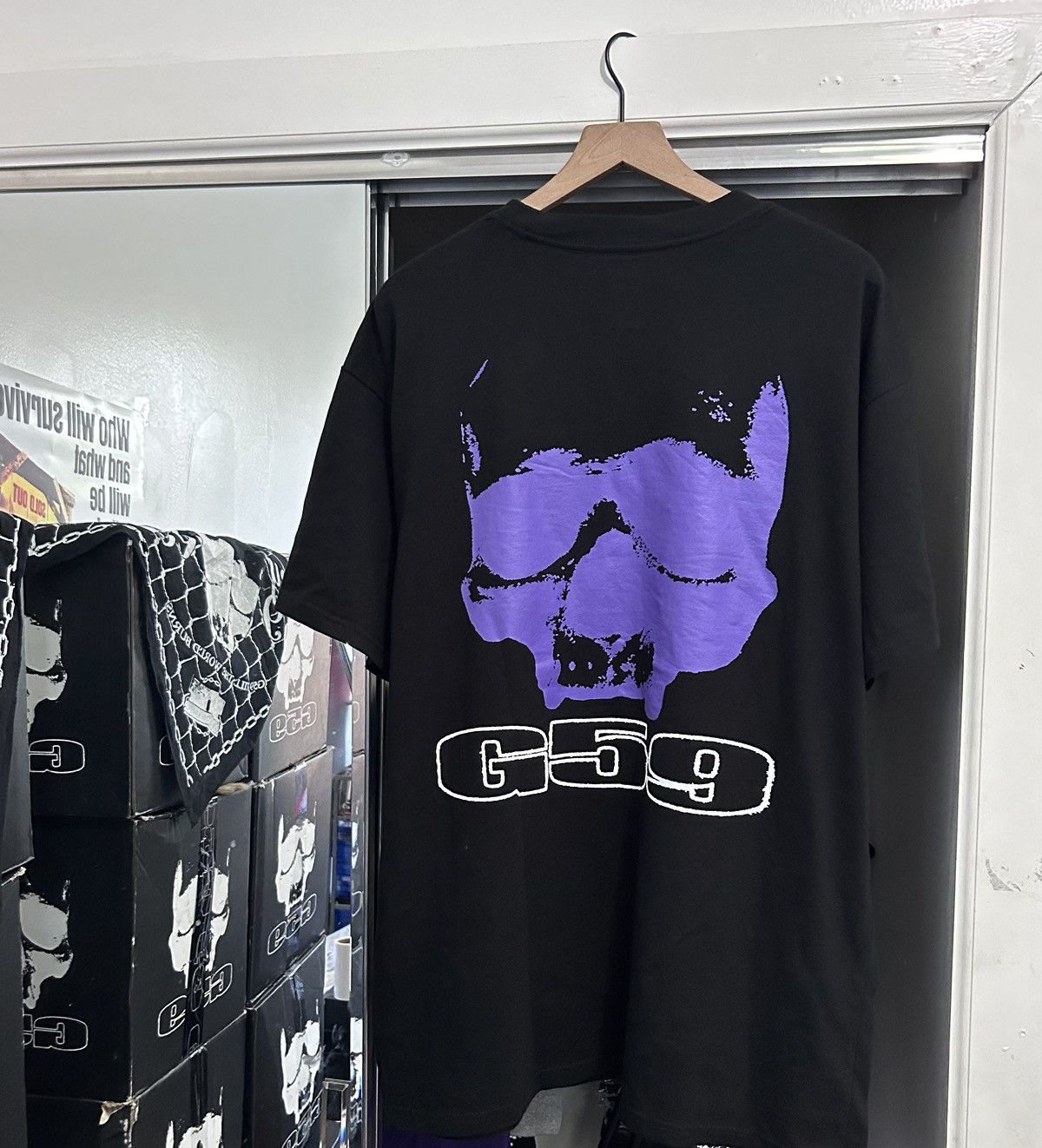 G59 Records G59 Greyday 2023 Tour Skull Tee | Grailed