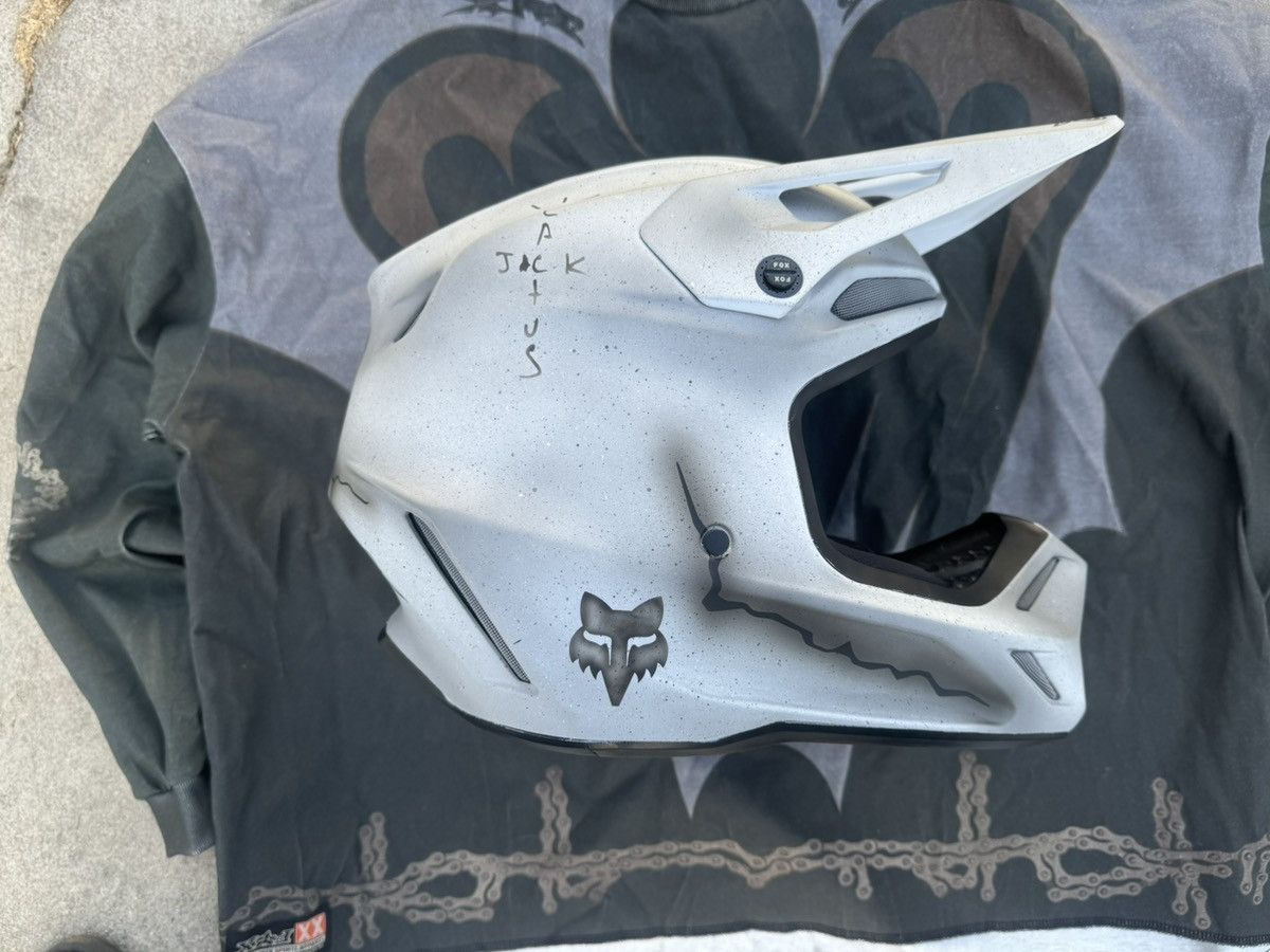 Fox Racing × Travis Scott Cactus jack fox racing helmet | Grailed