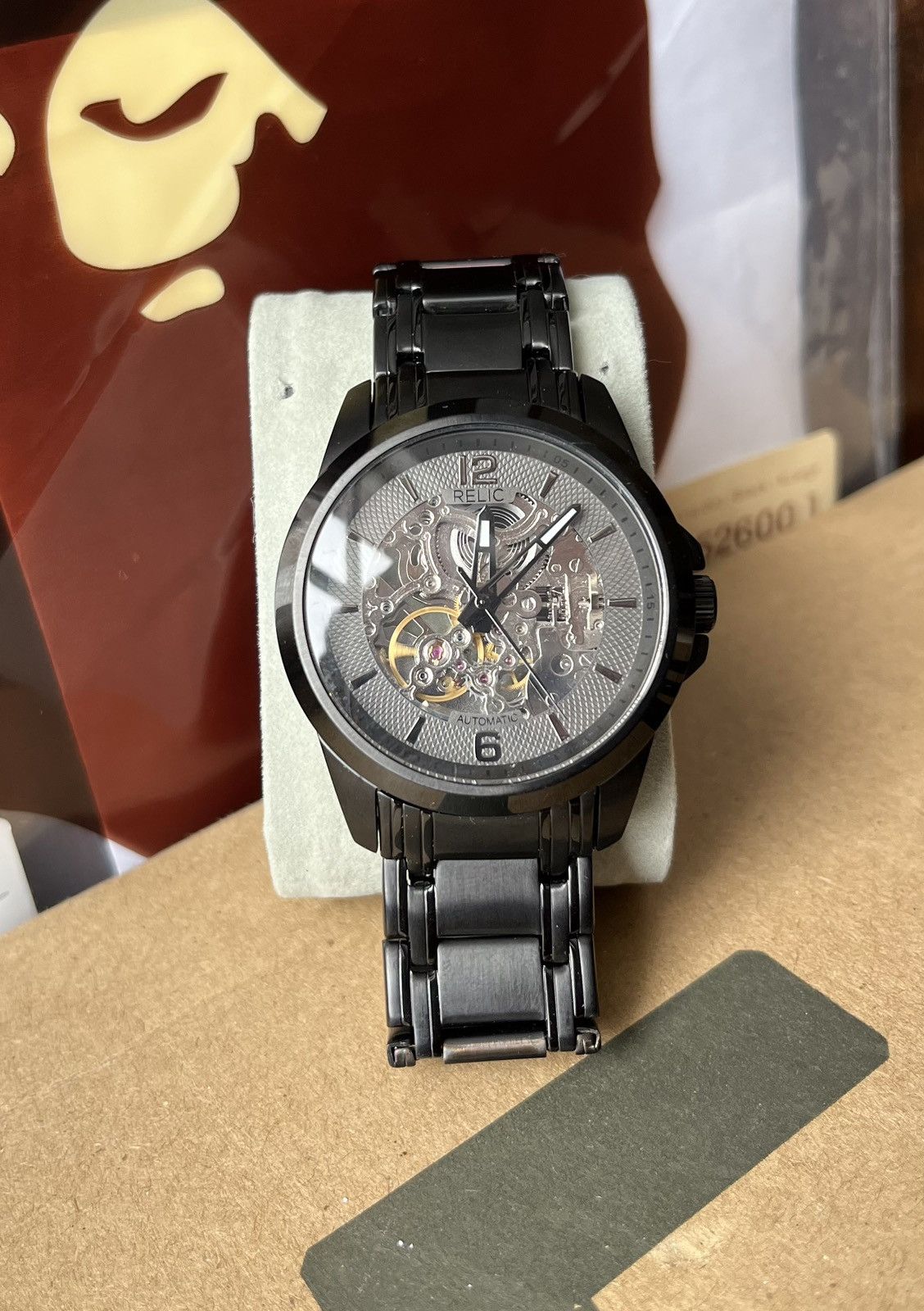 Fossil × Relic Fossil (Relic) Skeleton Watch | Grailed
