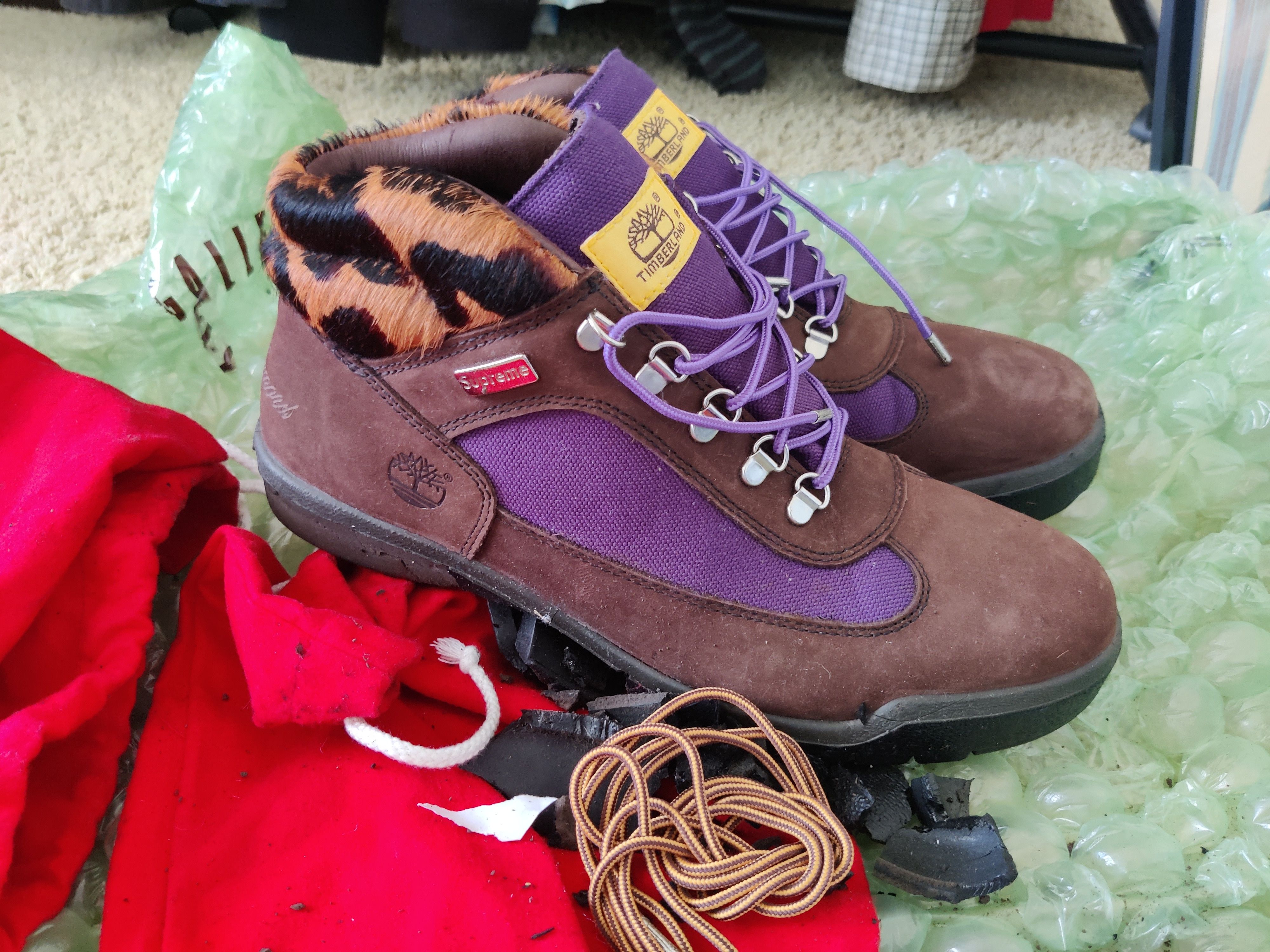 Supreme × Timberland Rare! Supreme Timberland 2006 Field Boots | Grailed