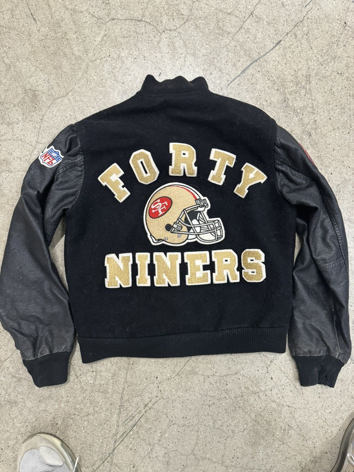 Chalk Line × Varsity Jacket × Vintage San Francisco 49ers Vintage 80s ...