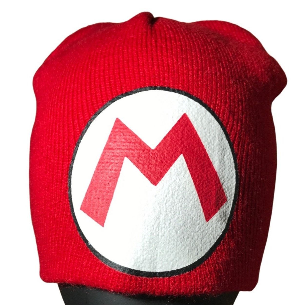 Designer SUPER MARIO NINTENDO 2014 BEANIE STOCKING CAP Hat Lid Gamer ...