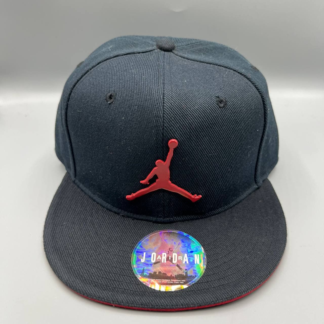 Jordan Brand Air Jordan Hat Men 7 1/4 Navy Blue Jumpman Fitted Cap ...