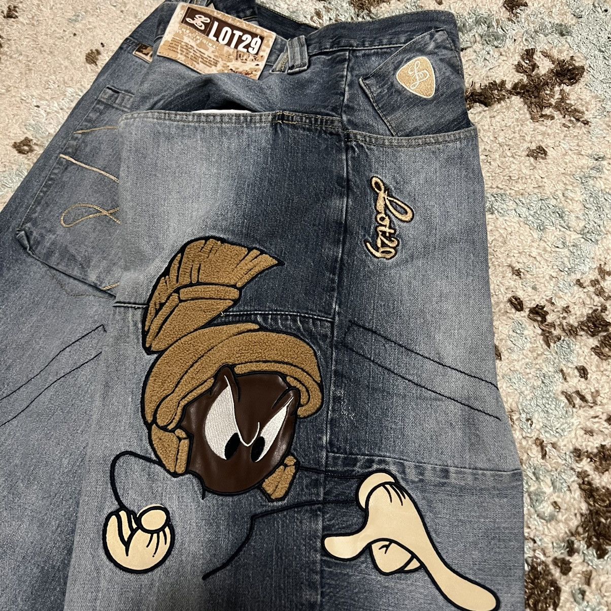 Vintage Vintage Lot 29 Marvin The Martian Looney Tunes Jeans 32x32 ...