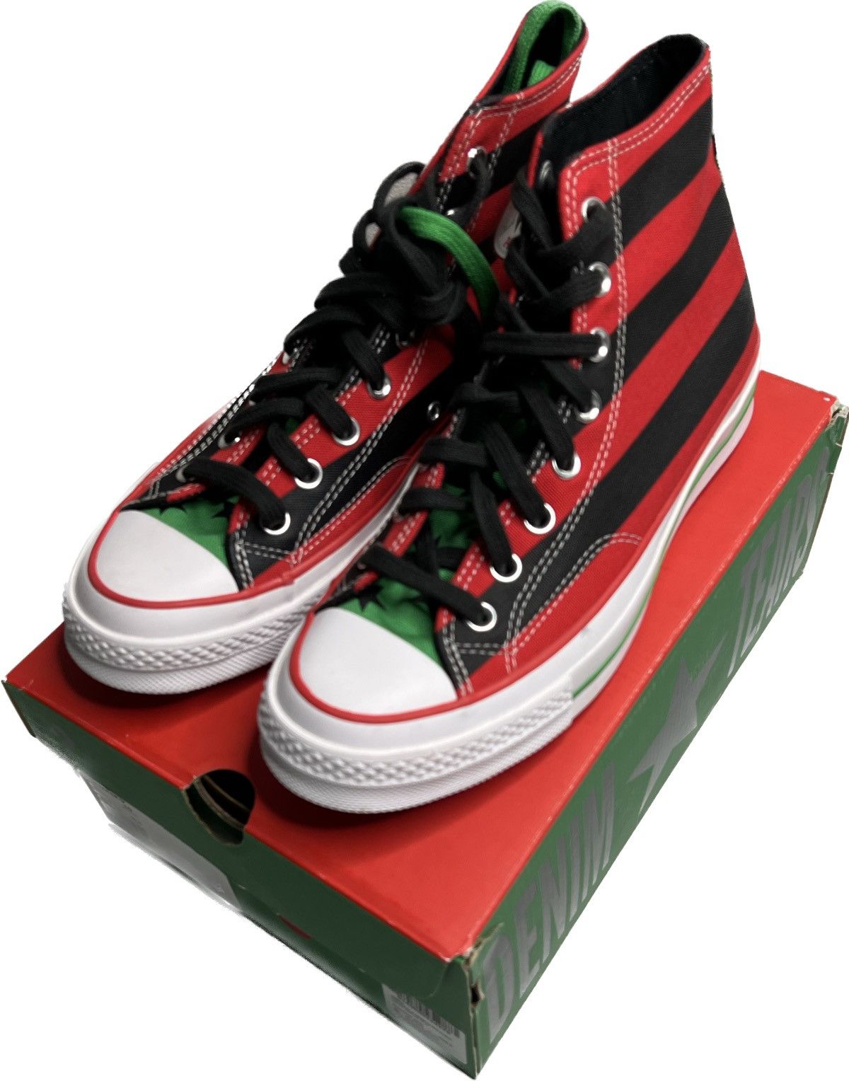 Converse × DENIM TEARS DENIM TEARS X CONVERSE AIR HAMMONS PAN AFRICAN ...