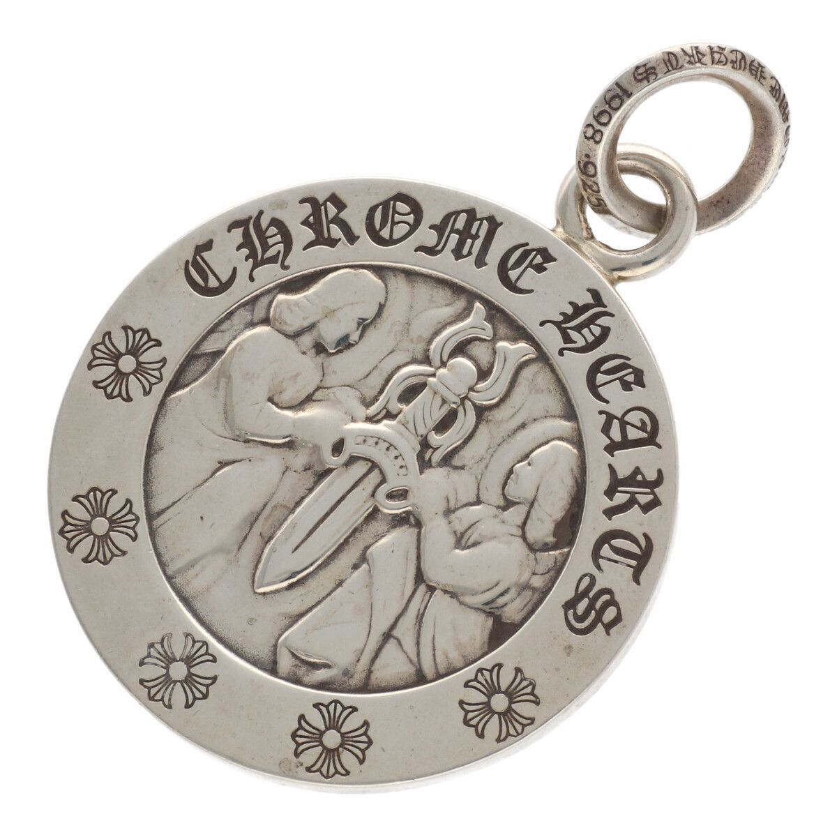 Chrome Hearts CHROME HEARTS Angel Medal Necklace Pendant V2 | Grailed