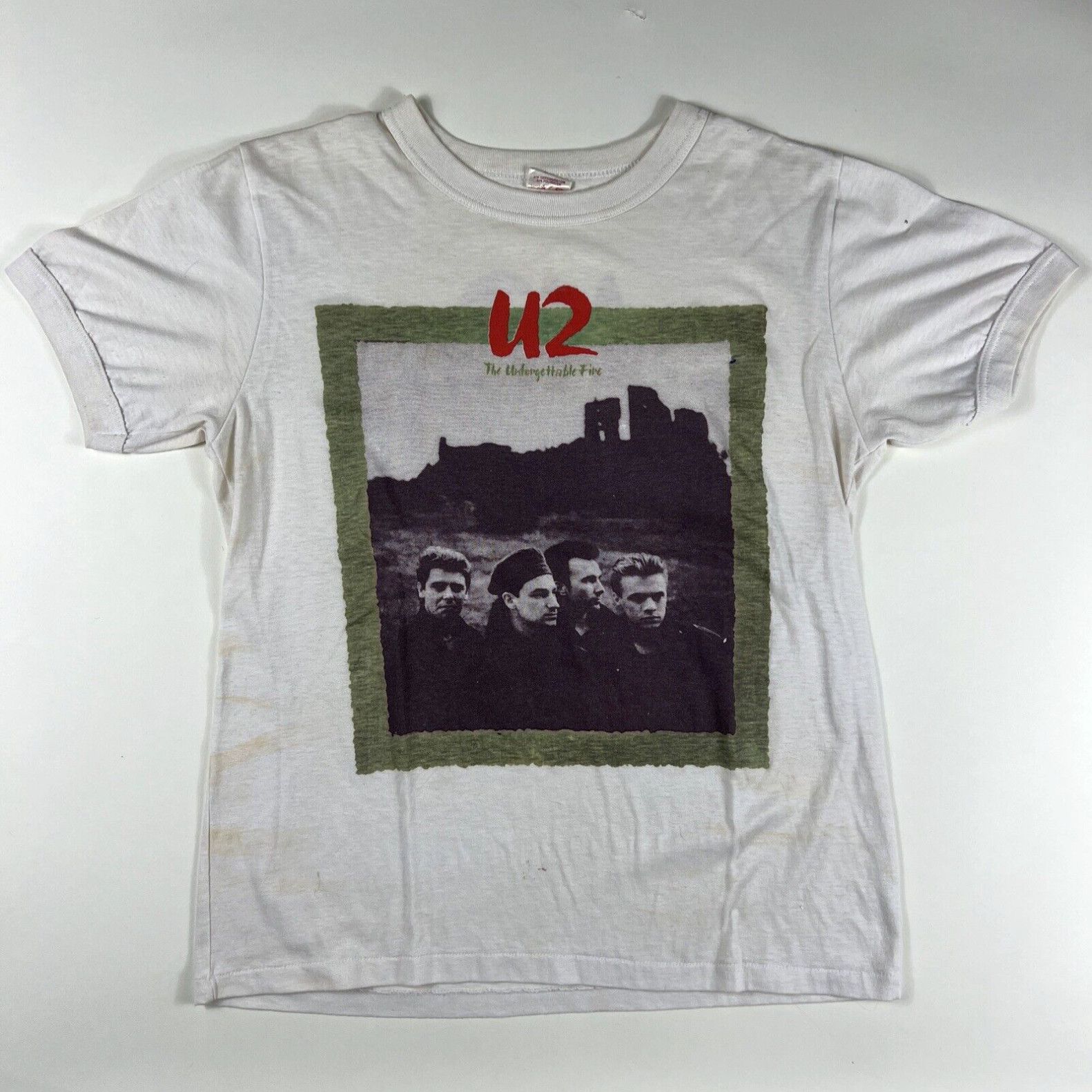 Vintage Vintage 1985 U2 Shirt L The Unforgettable Fire Tour | Grailed