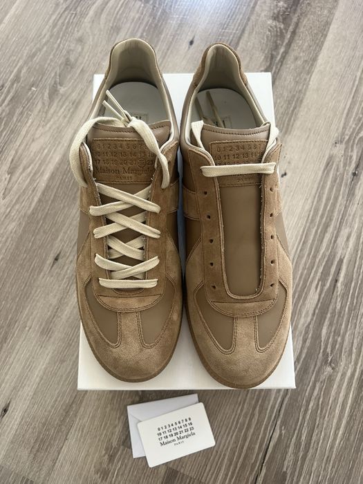 Maison Margiela Maison Martin Margiela GAT Chamois Low Sneakers Replica 44 | Grailed