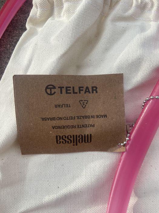Telfar Melissa X Telfar Medium Jelly Shopper - Clear Pink | Grailed