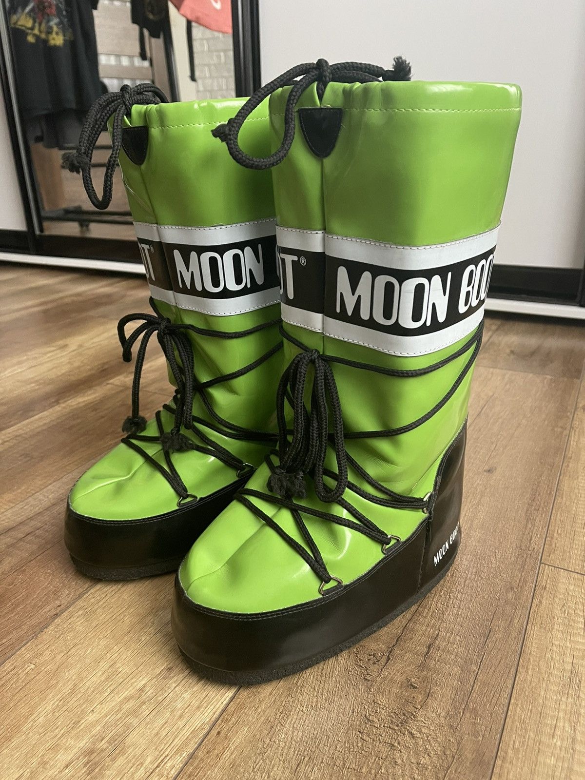 Designer × Moon Boot × Streetwear Moon Boots Hi Top Sneakers Shoes ...