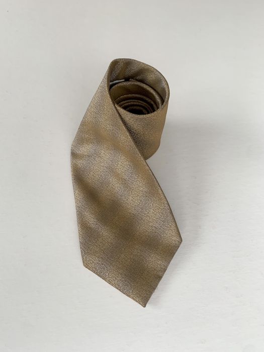 Givenchy Vintage Givenchy silk tie in gold | Grailed