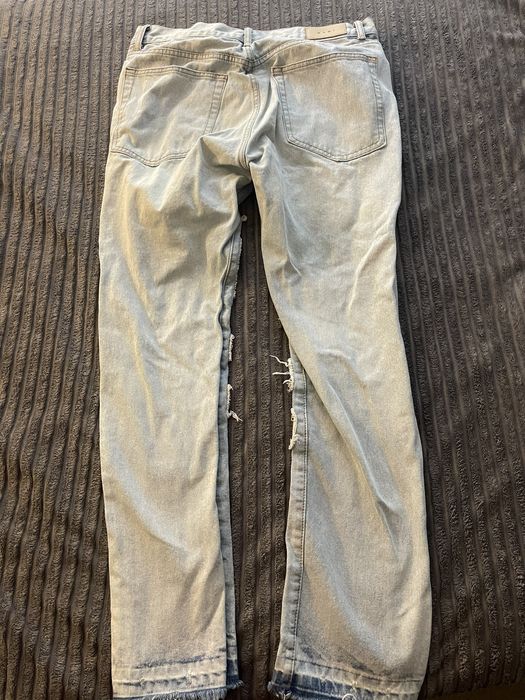 Custom Custom Stacked Skull Jeans | Grailed Custom Custom Stacked Skull Jeans | Grailed