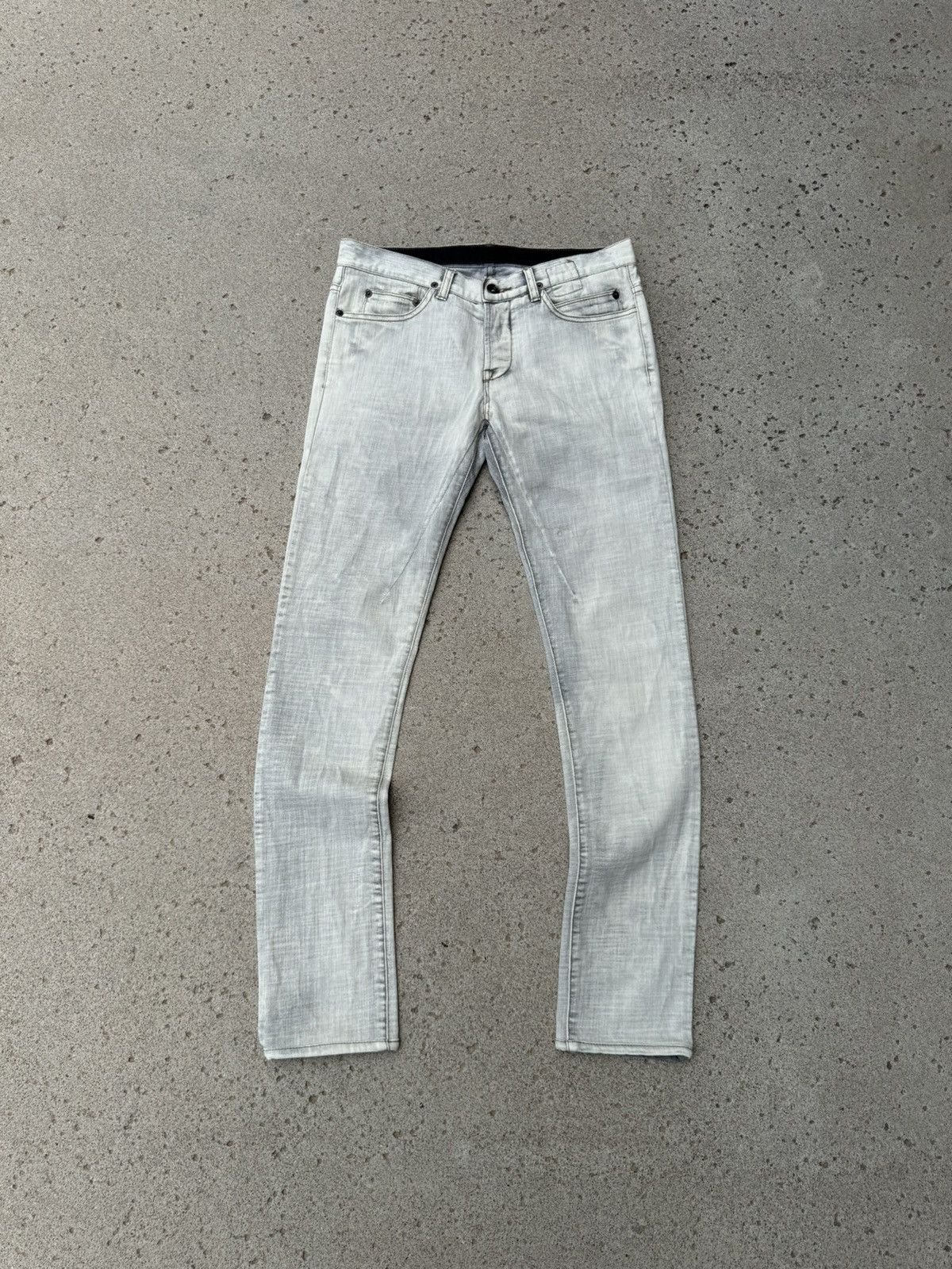 Rick Owens × Rick Owens Drkshdw Rick Owens Drkshdw Bleached Detroit Cut ...